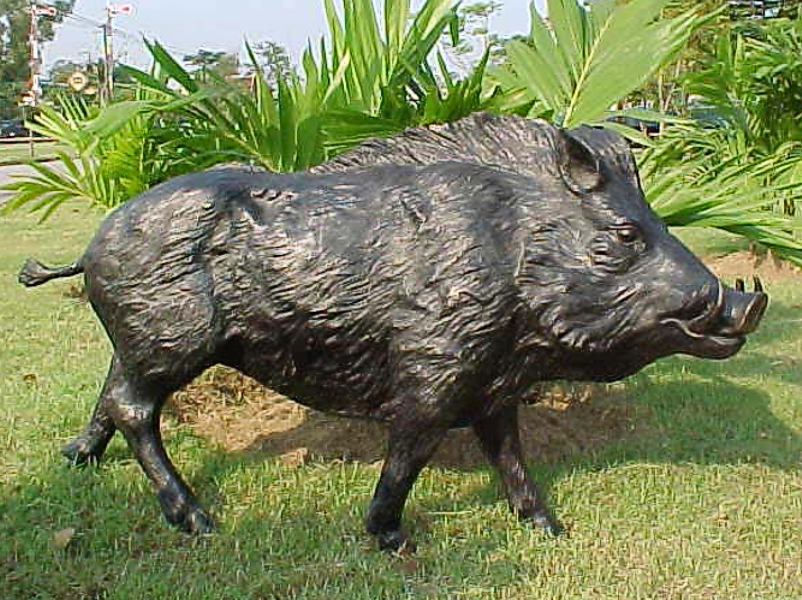 Bronze Wild Boar Statue | Bronze Fountains | Bronze Statues | Bronze ...