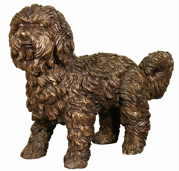 Bronze Dog Statues